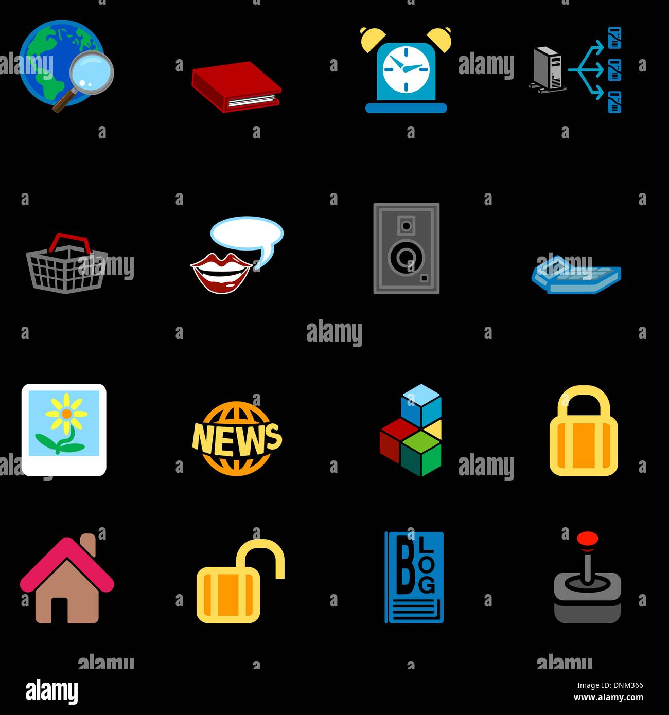 Print series Stock Vector Images - Alamy