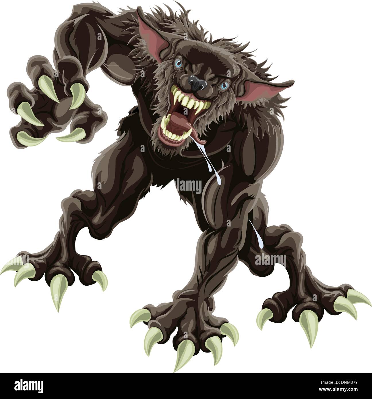 Weirwolf Stock Vector Images - Alamy