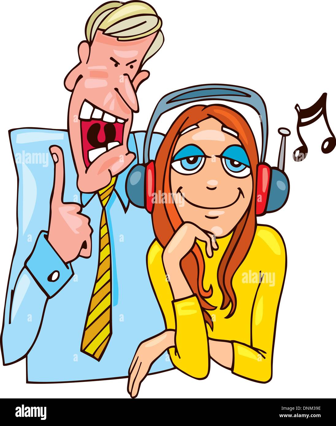 Grumbling Stock Vector Images - Alamy