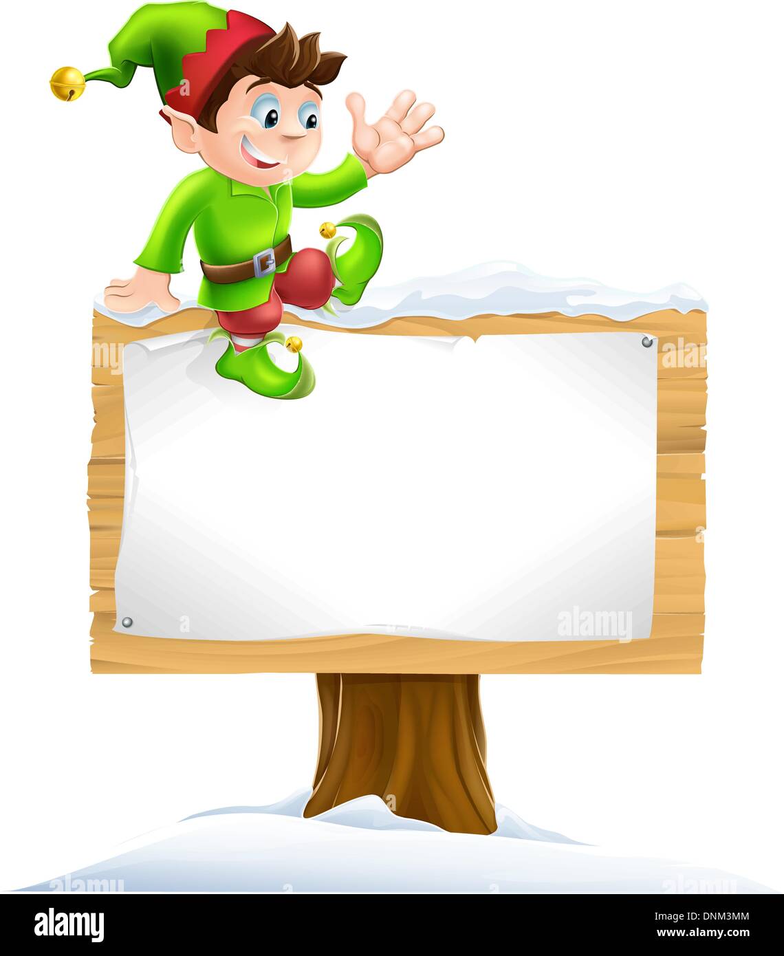 Waving elf hi-res stock photography and images - Alamy