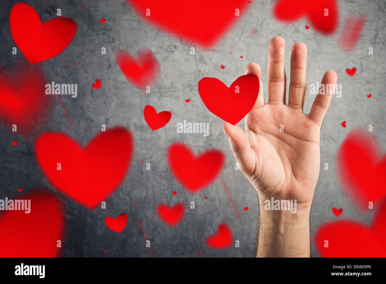 Heart in your hand hi-res stock photography and images - Alamy
