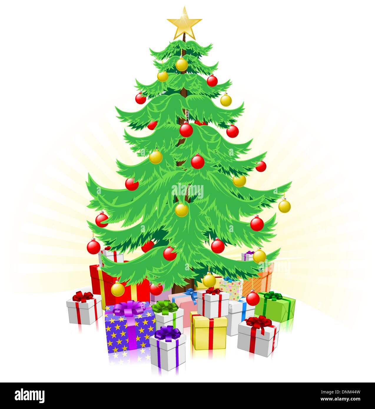 Christmas tree lots Stock Vector Images - Alamy