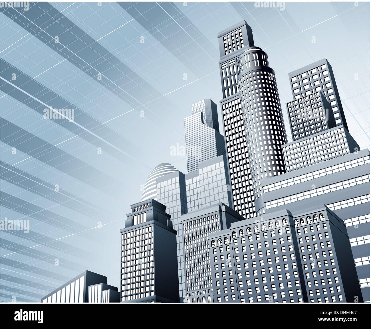 Drawing high rise buildings hi-res stock photography and images - Alamy