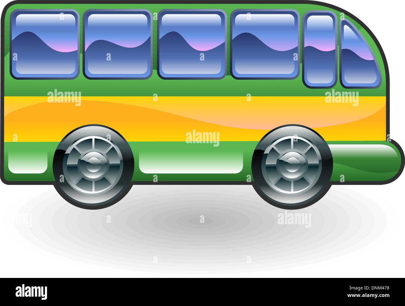 Coach bus vector vectors hi-res stock photography and images - Alamy