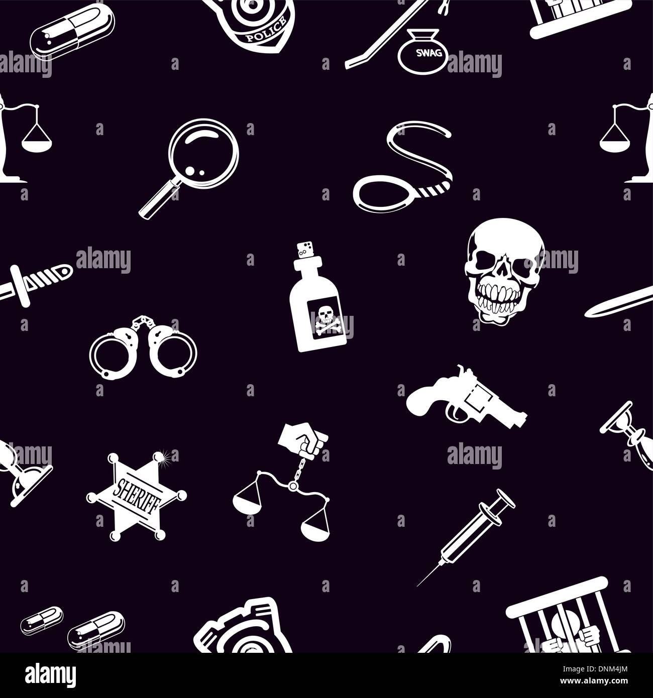 Crime scene murder law legal Stock Vector Images - Alamy