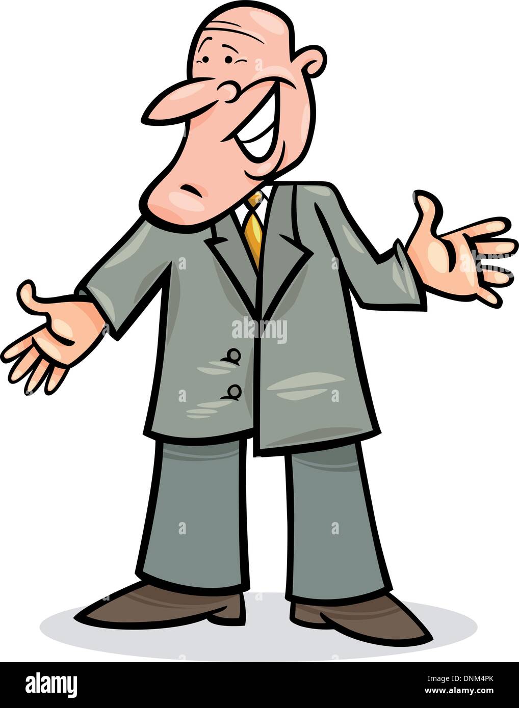 Caricature sneer Stock Vector Images - Alamy