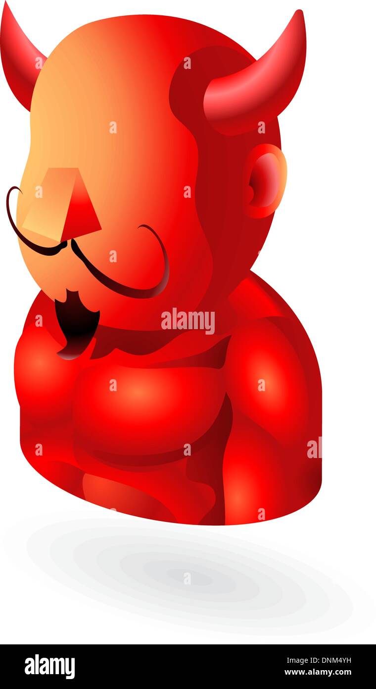 Vertical devil lucifer Stock Vector Images - Alamy