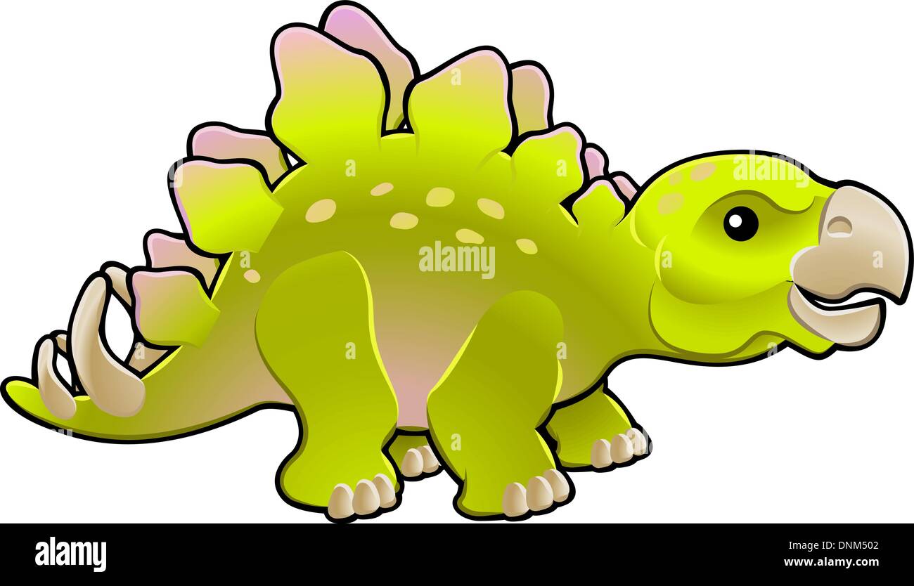 Stegosaurus vector vectors hi-res stock photography and images - Alamy