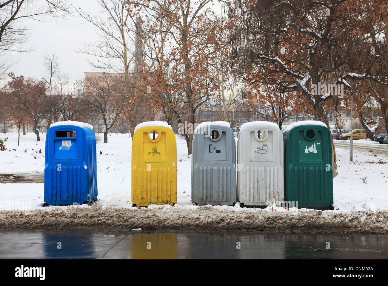 Glass dustbin hi-res stock photography and images - Alamy