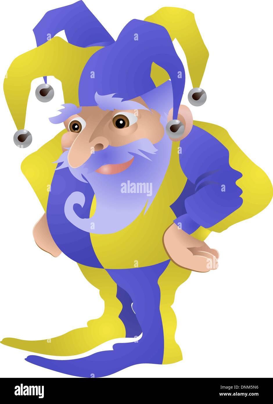An illustration of a cute old jester Stock Vector Image & Art - Alamy