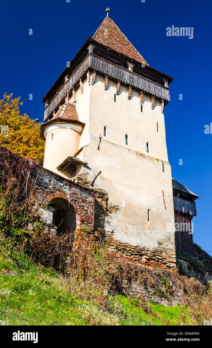 Biertan, Romania. One of saxon settlements in Transylvania, with ...