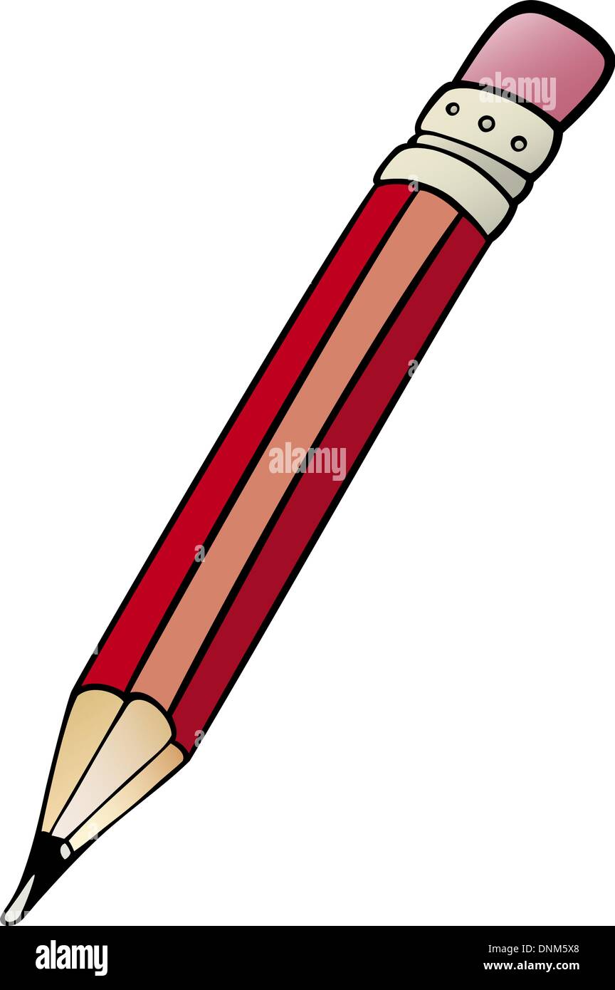 Red Pencil Clipart