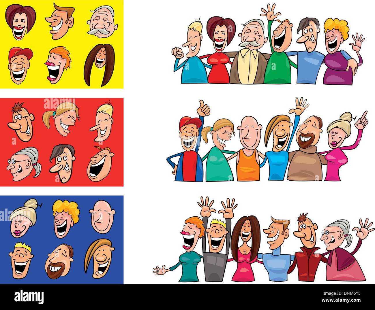 Overweight friend Stock Vector Images - Alamy