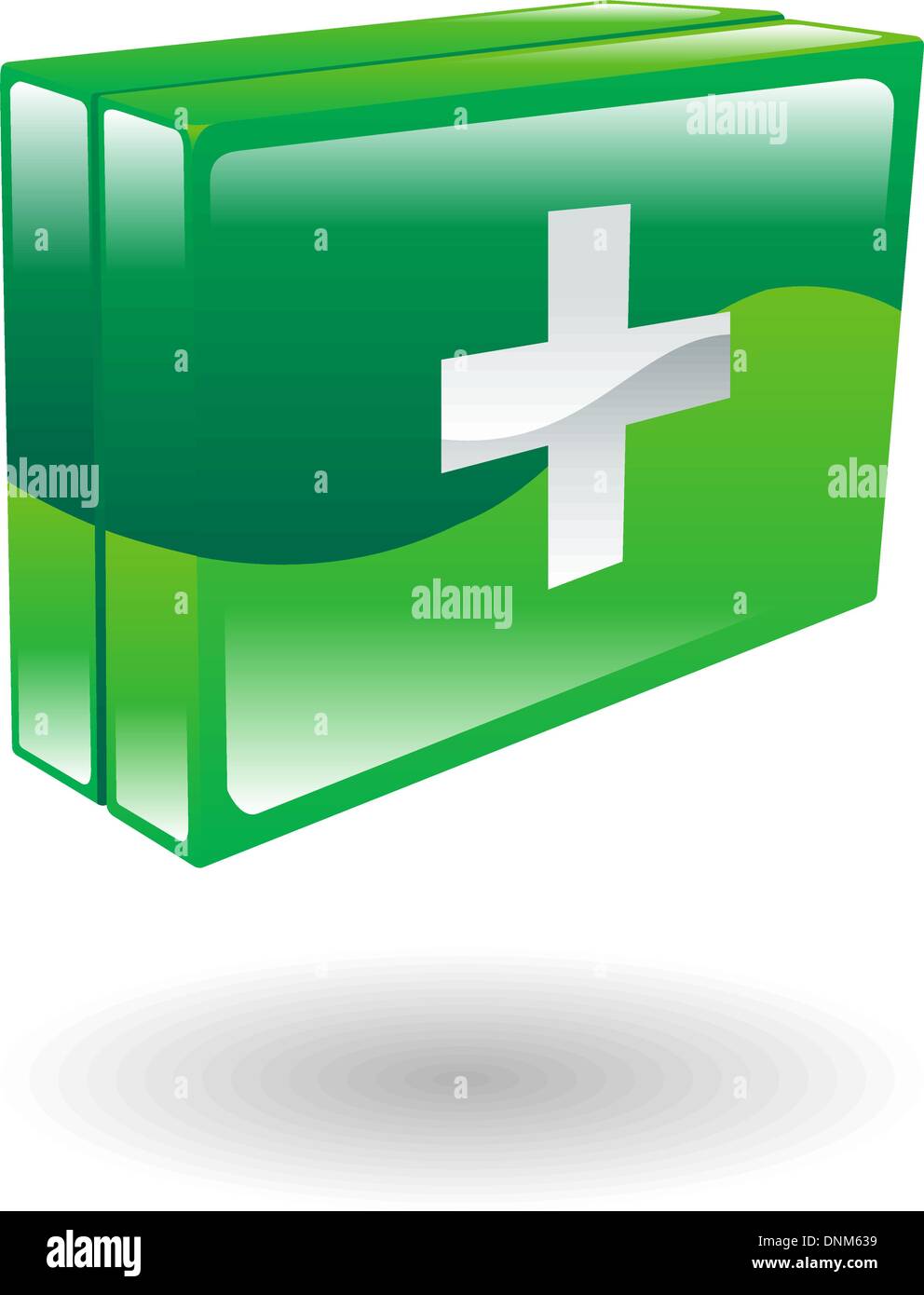 First aid kit object Stock Vector Images - Alamy