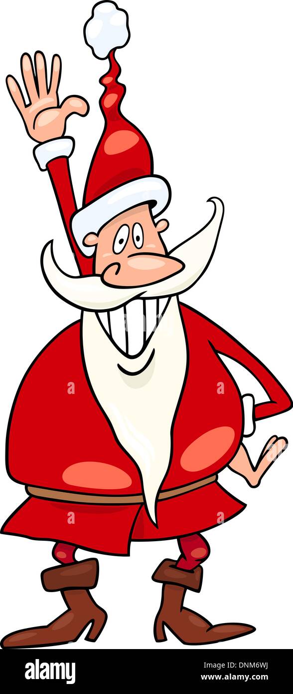 Funny father christmas hi-res stock photography and images - Alamy