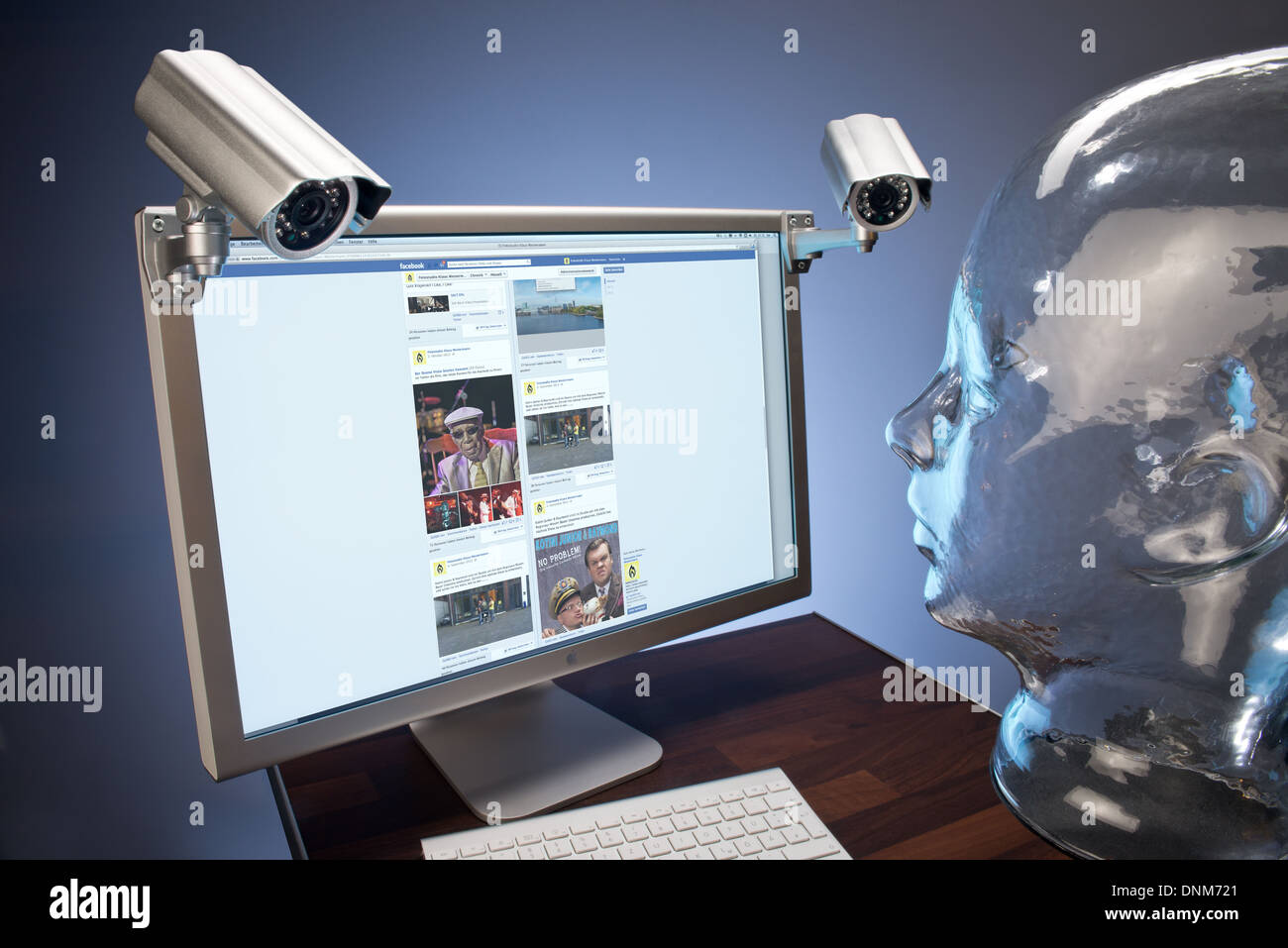 Network monitoring and control hi-res stock photography and images - Alamy