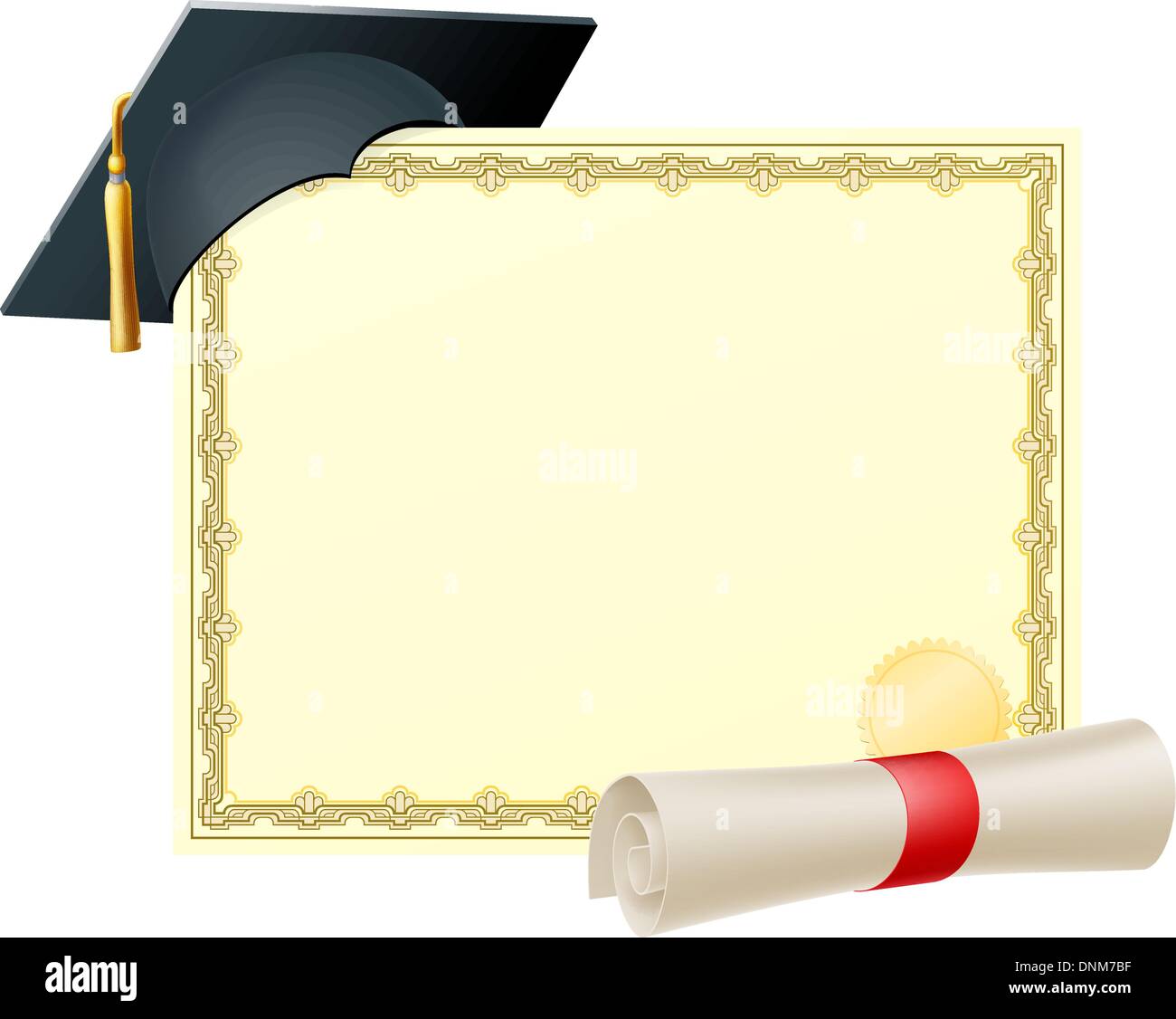 Graduation Diploma Scroll