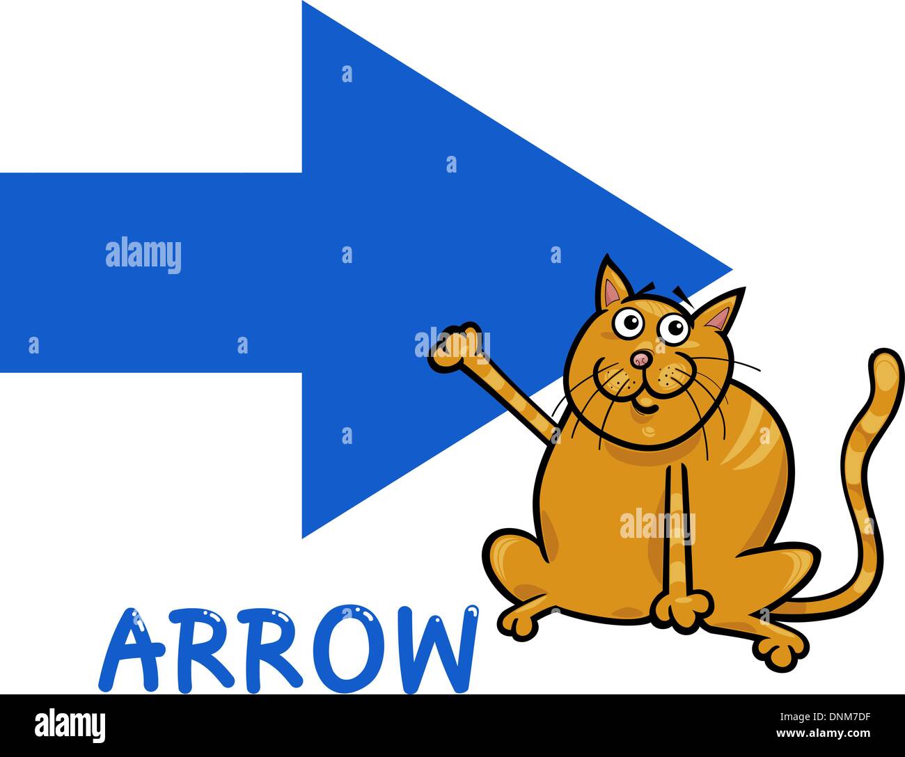 Arrow shape for kids hi-res stock photography and images - Alamy