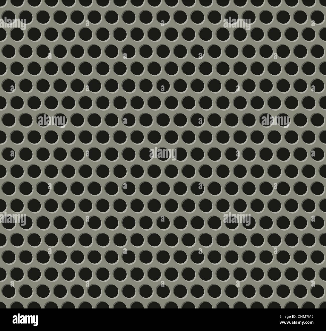 Illustration of perfectly seamlessly tiling metal grill pattern Stock ...