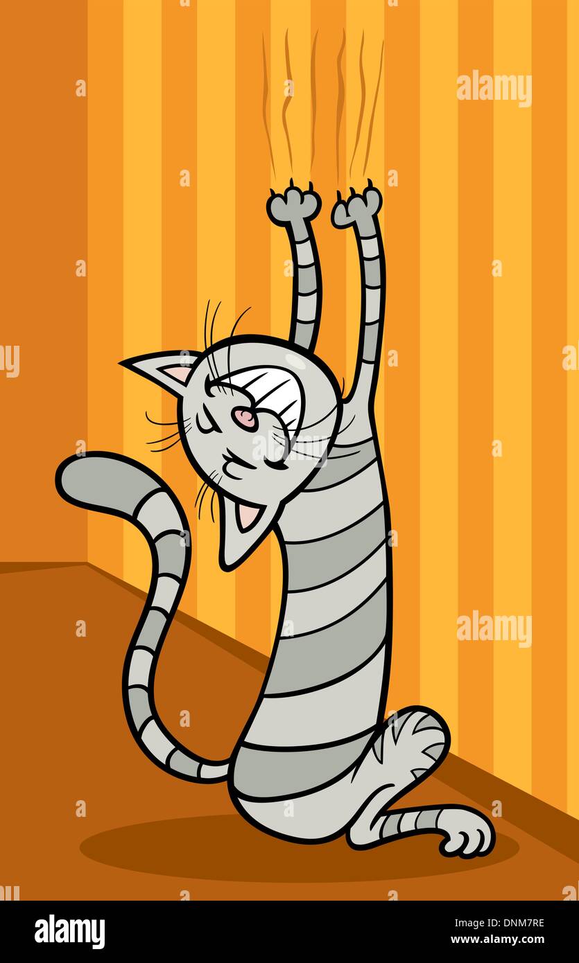 Funny moggy Stock Vector Images - Alamy