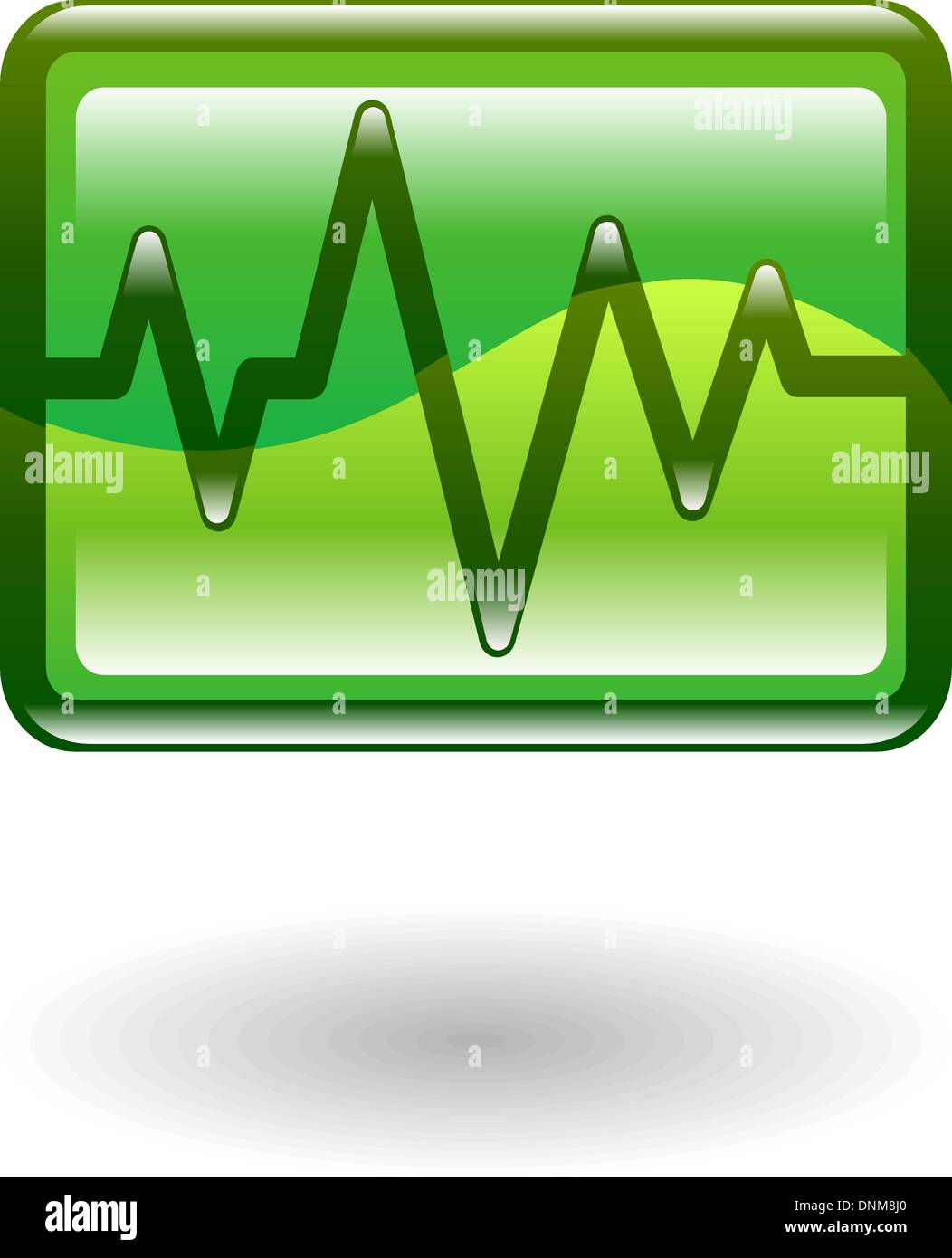 Illustration of a heart beat Stock Vector Image & Art - Alamy