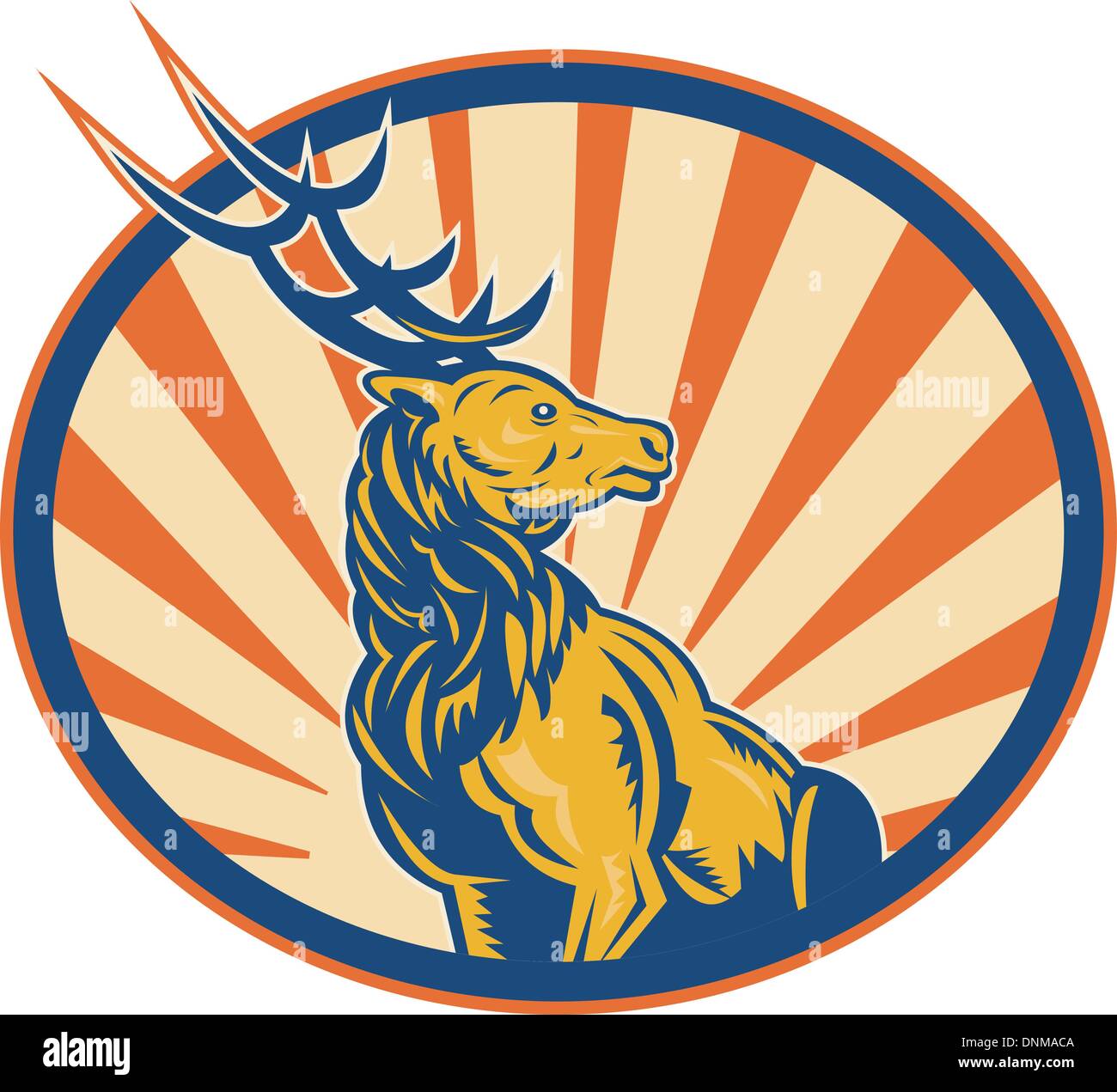 Mammal buck Stock Vector Images - Alamy