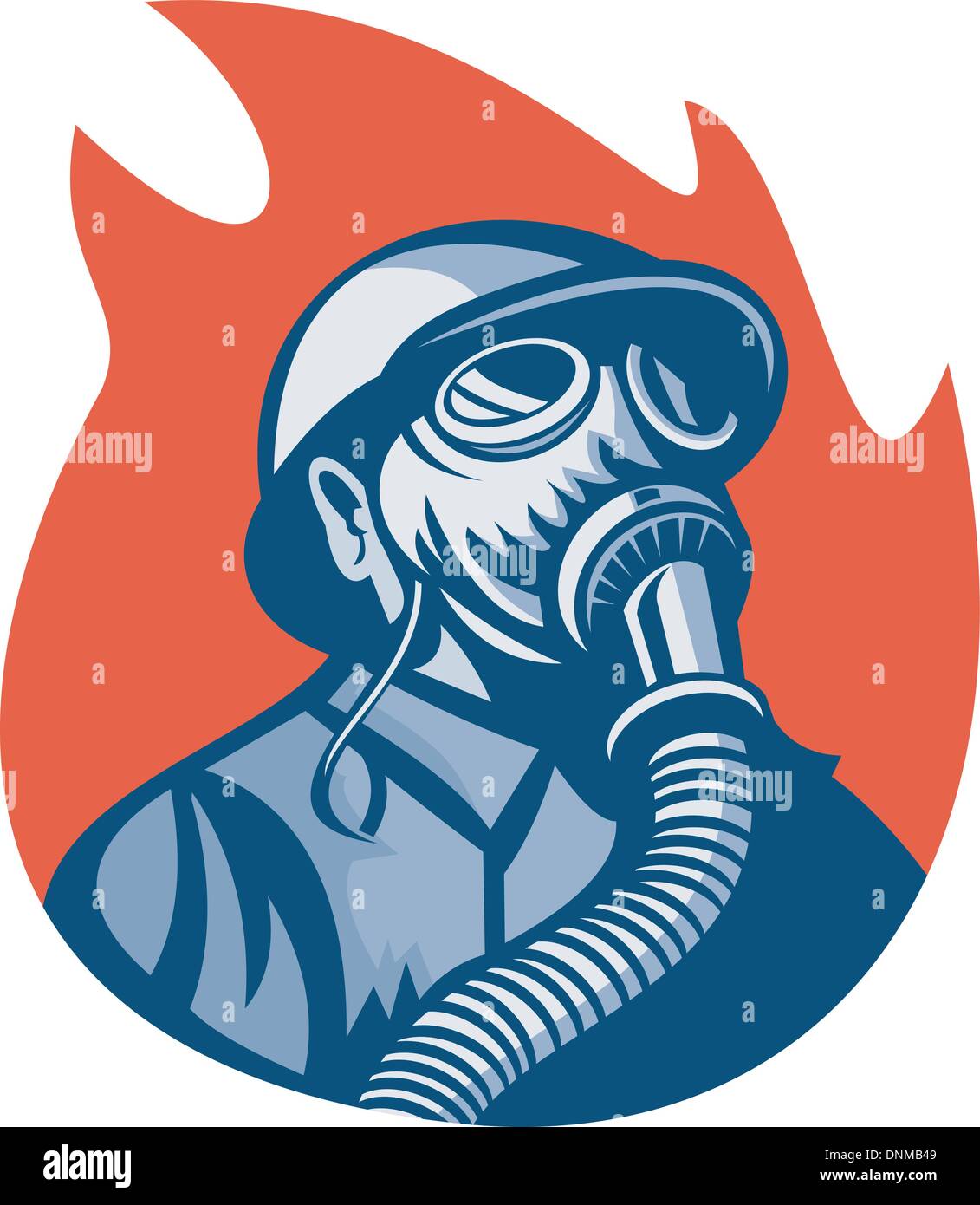 Fireman mask hi-res stock photography and images - Alamy