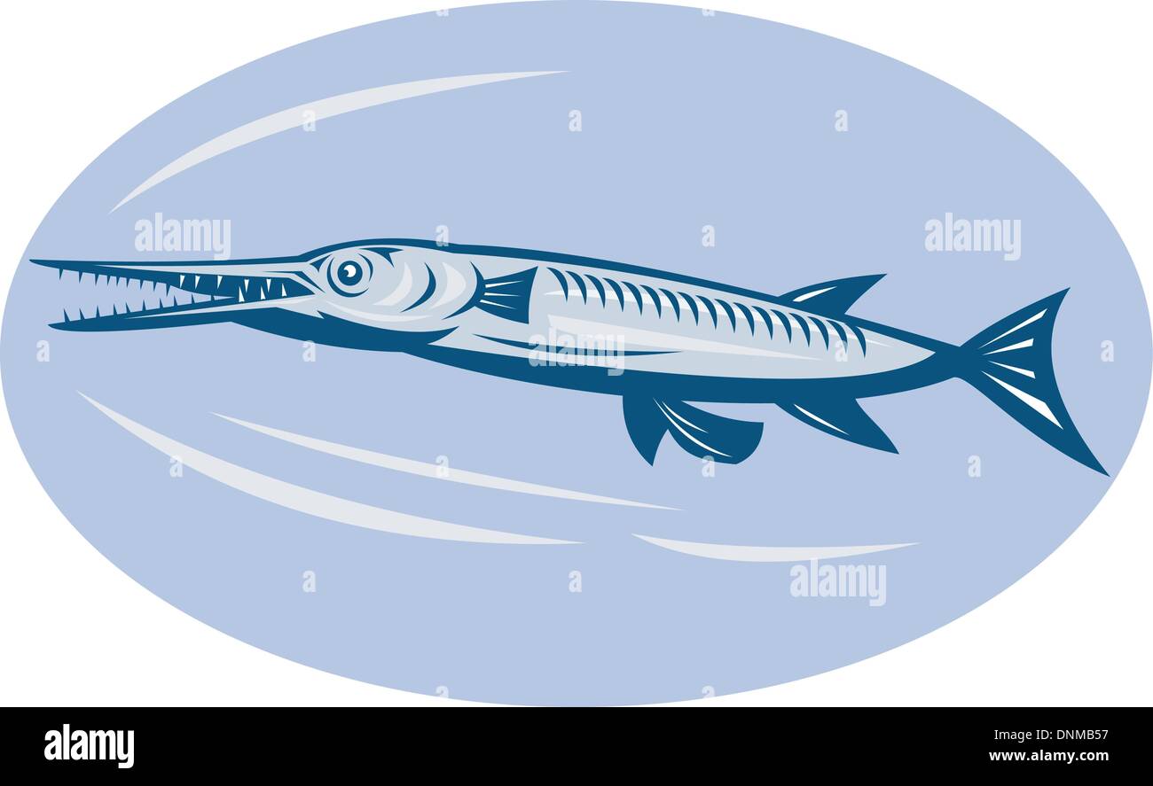 Needlefish Clipart