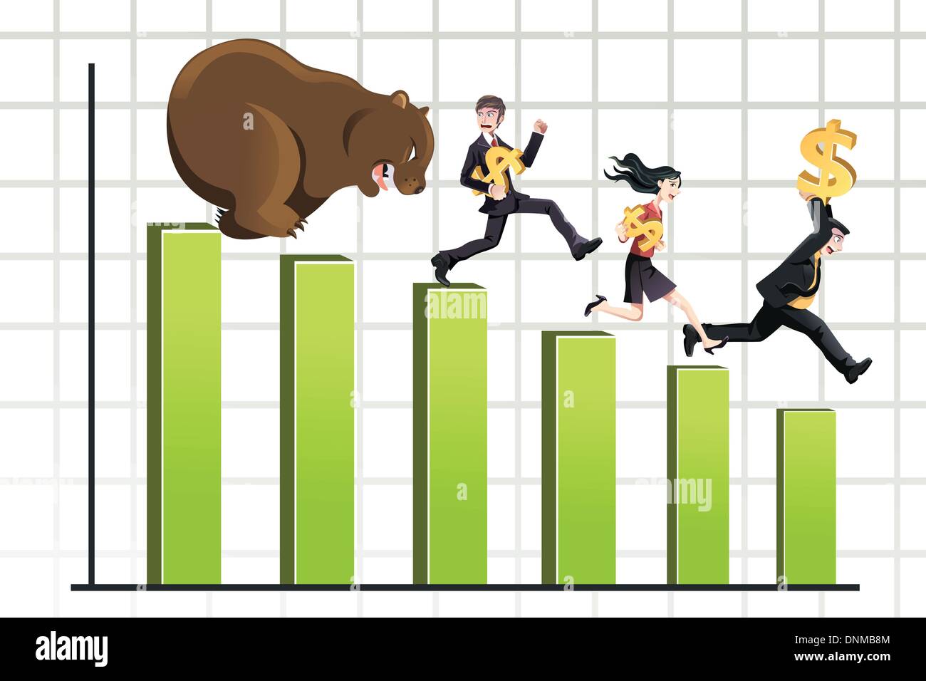 Bearish vector vectors Stock Vector Images - Alamy