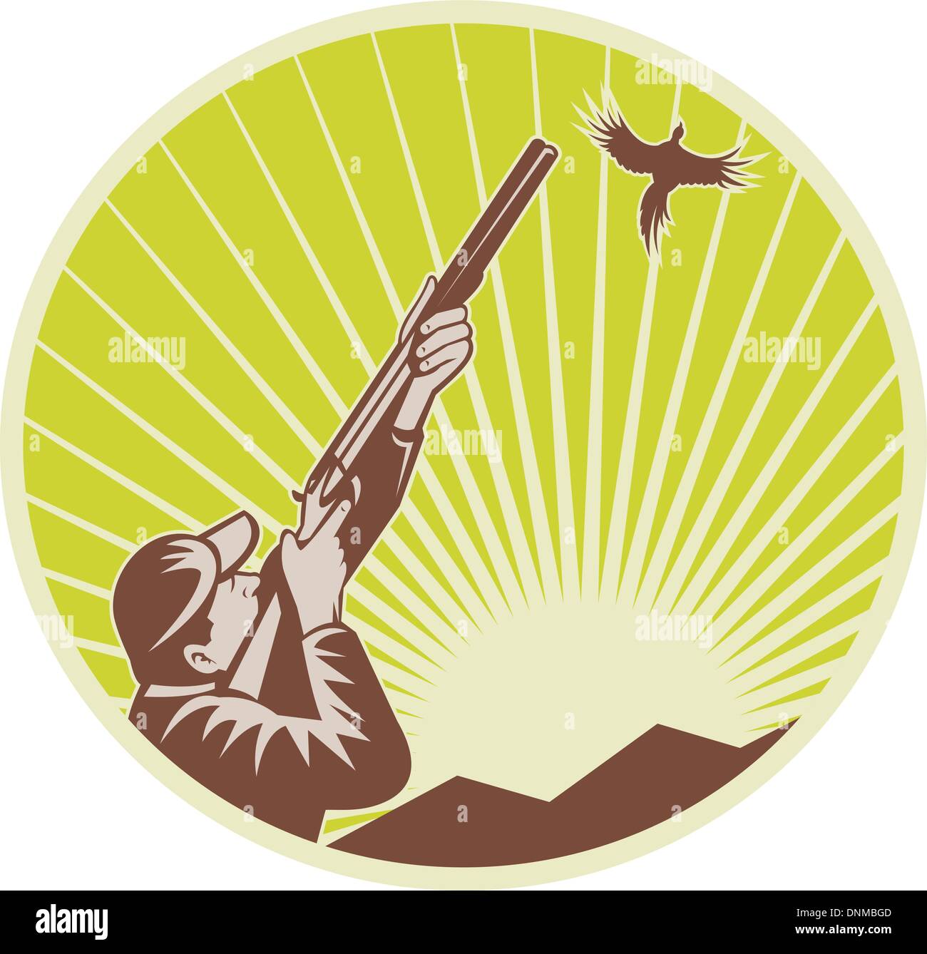 Shoot pheasant Stock Vector Images - Alamy