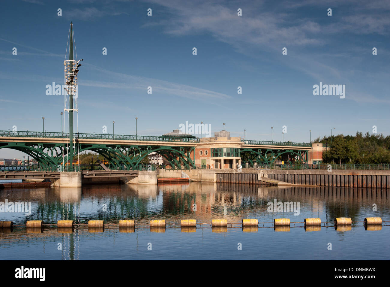 Tees Barrage on the River Tees, Teesside, England Stock Photo - Alamy