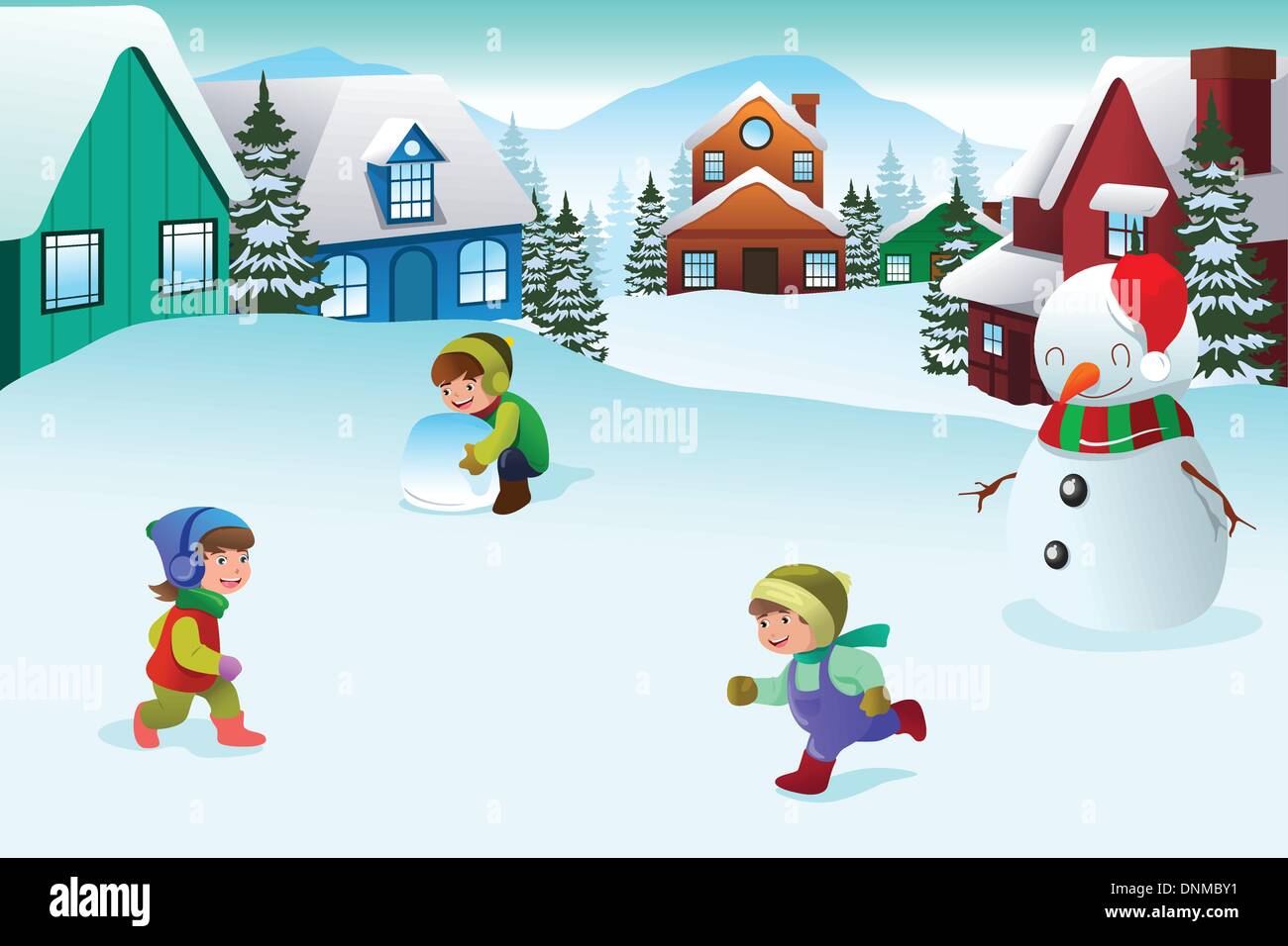 Winter Wonderland Drawing