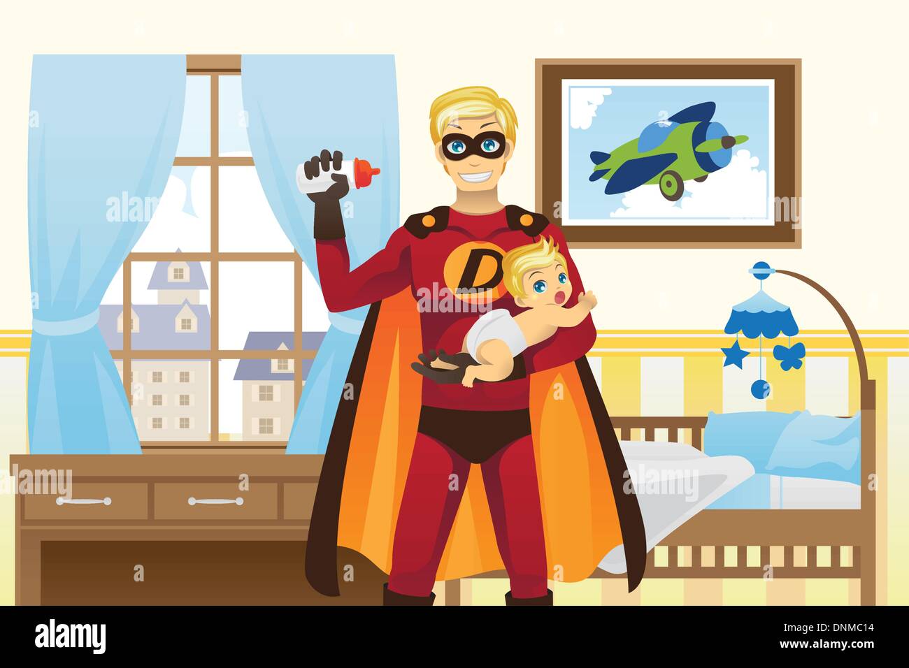 Child dressed in costume Stock Vector Images - Alamy