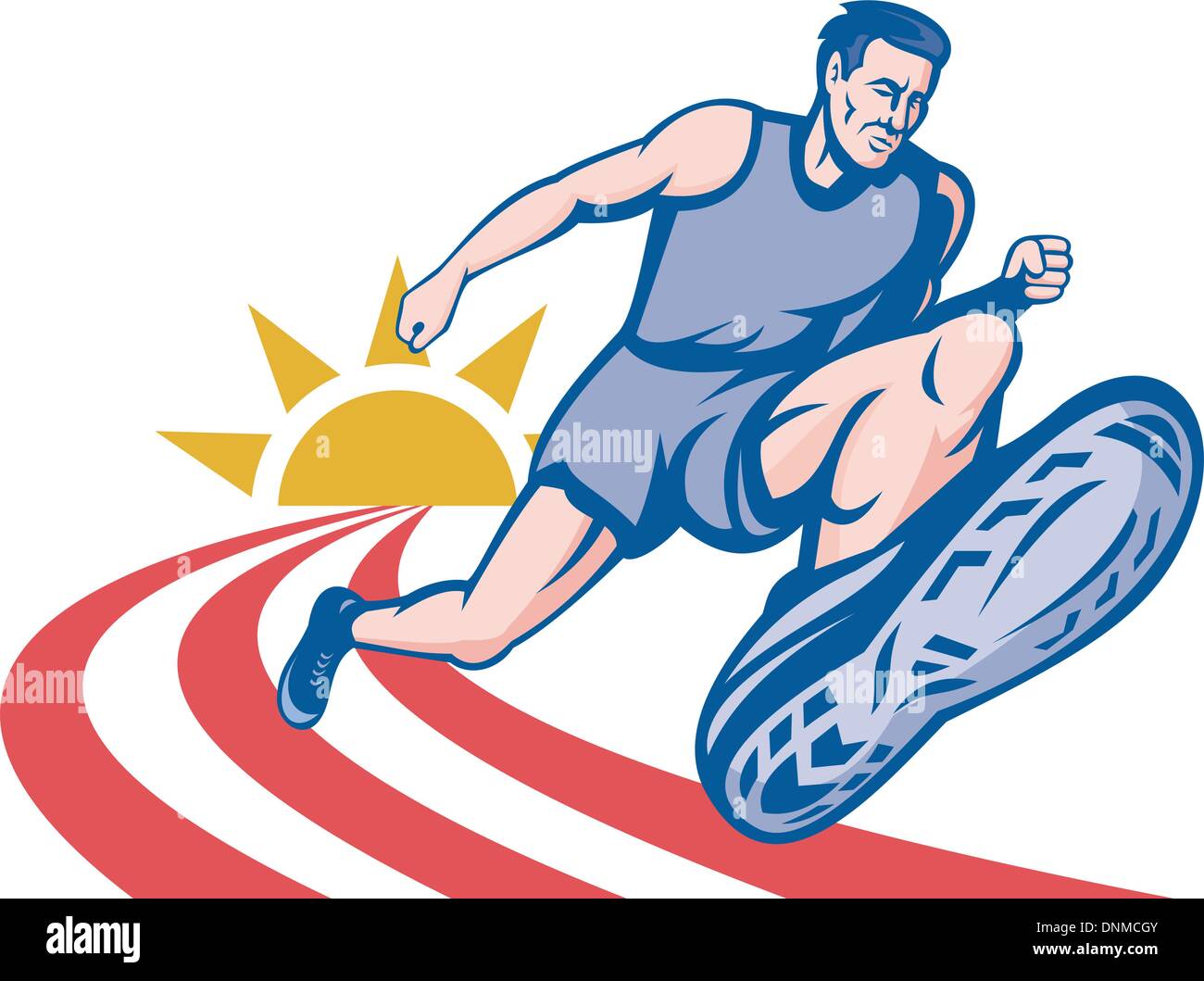 Marathon Runner Clipart