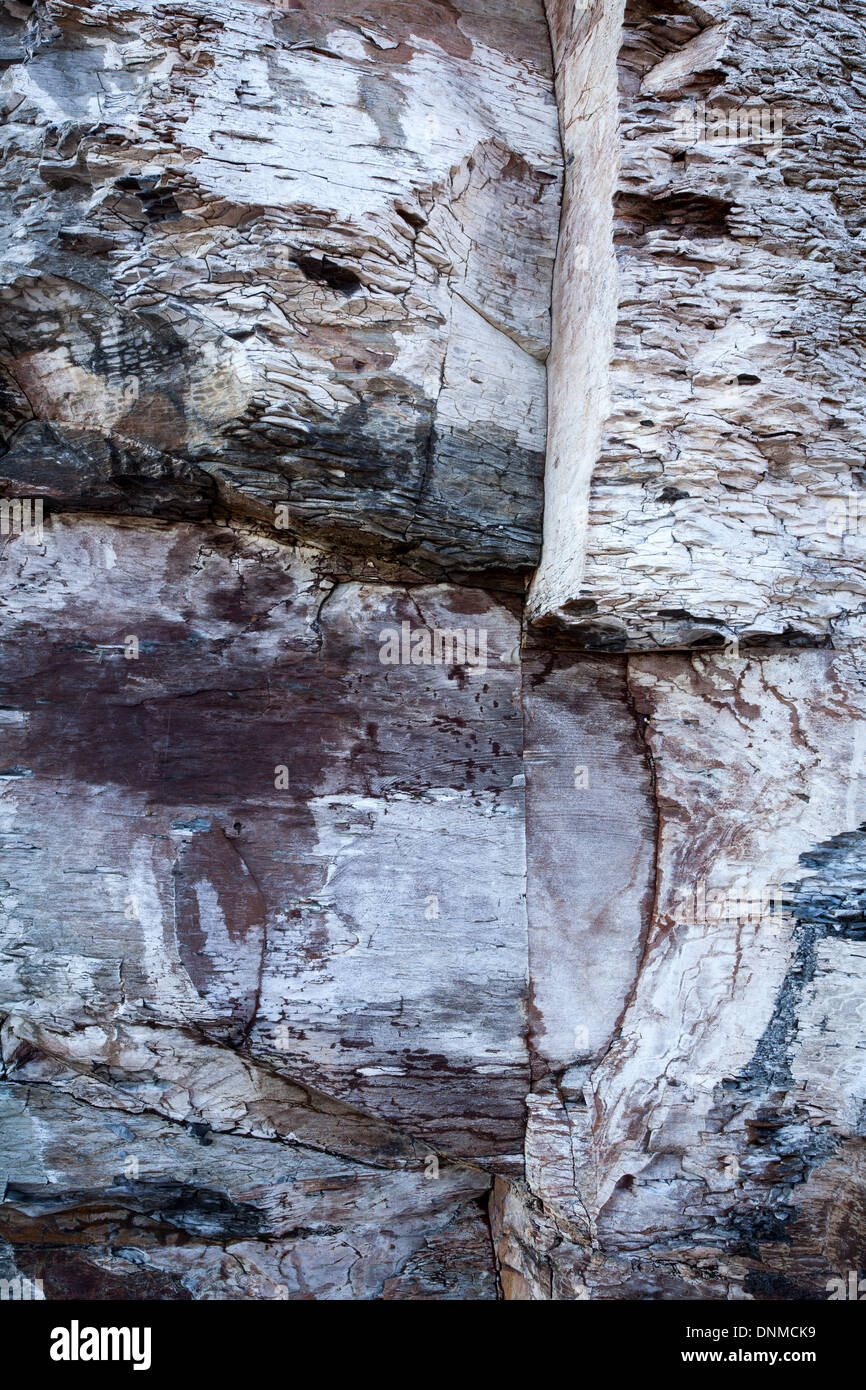 Saltwick Bay, Cliff Erosion, Whitby, England Stock Photo - Alamy
