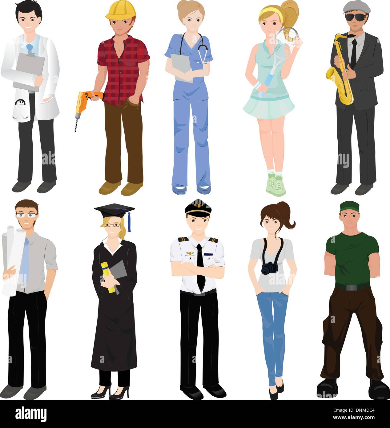 Collage vector vectors hi-res stock photography and images - Alamy