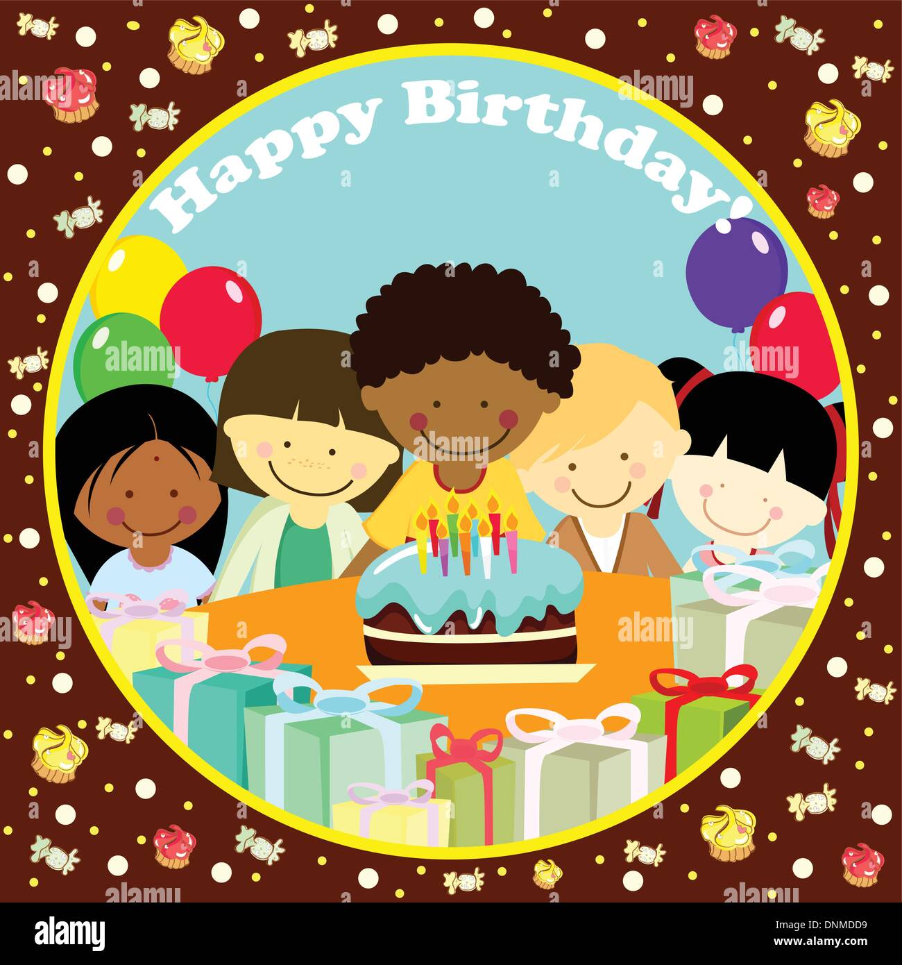 Birthday gifts boys Stock Vector Images - Alamy