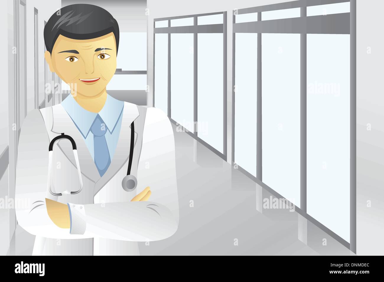Doctor vector vectors hi-res stock photography and images - Alamy