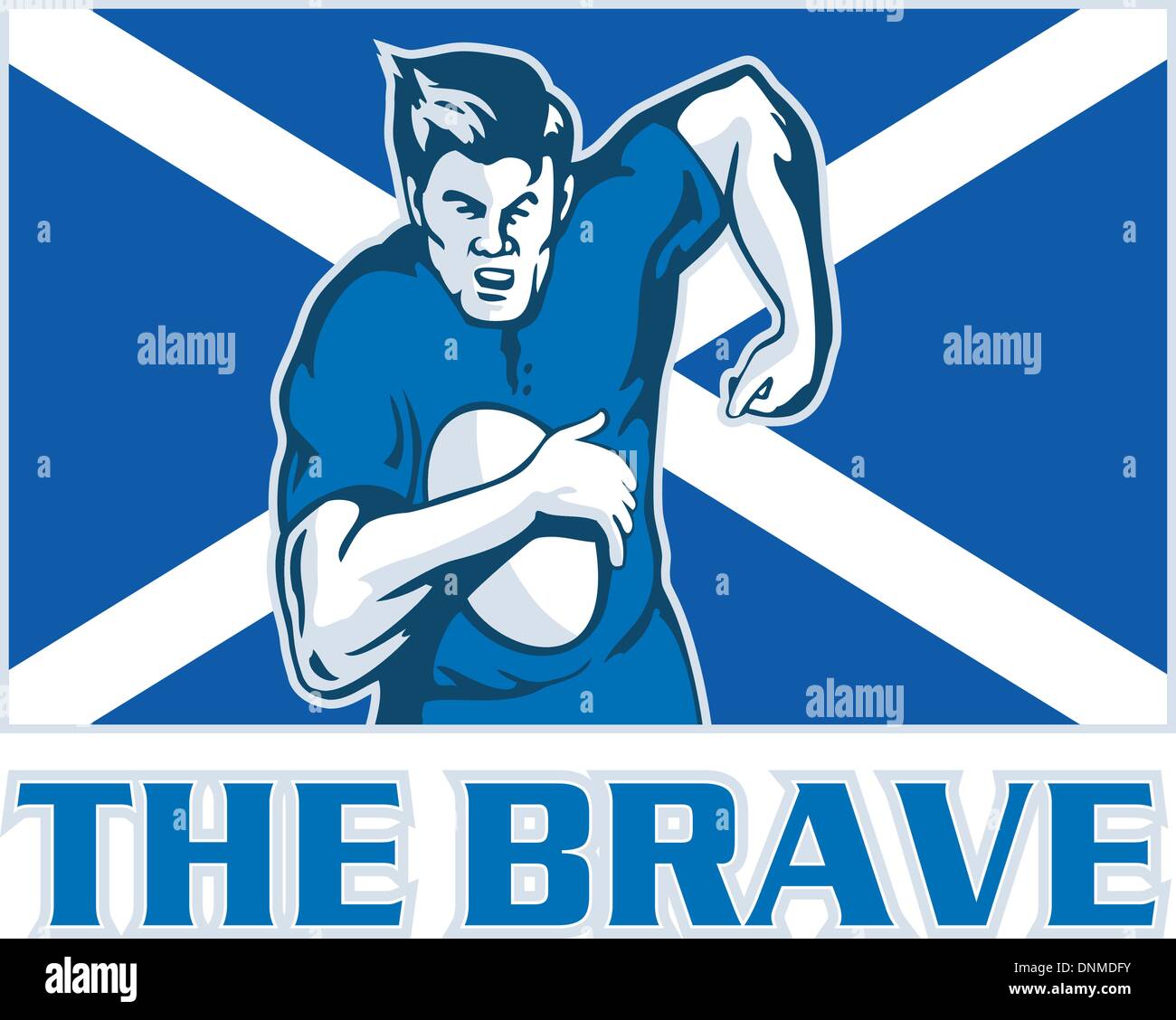 Scottish rugby union Stock Vector Images - Alamy
