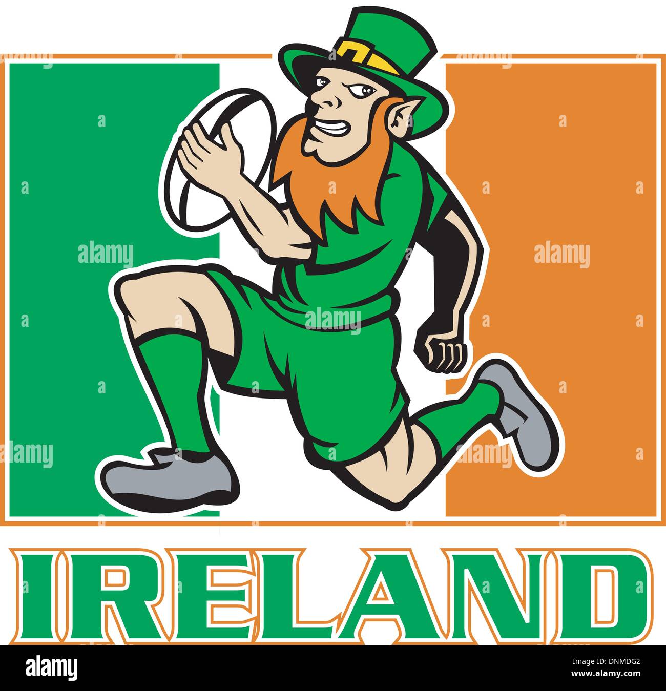 Ireland rugby player Stock Vector Images - Alamy