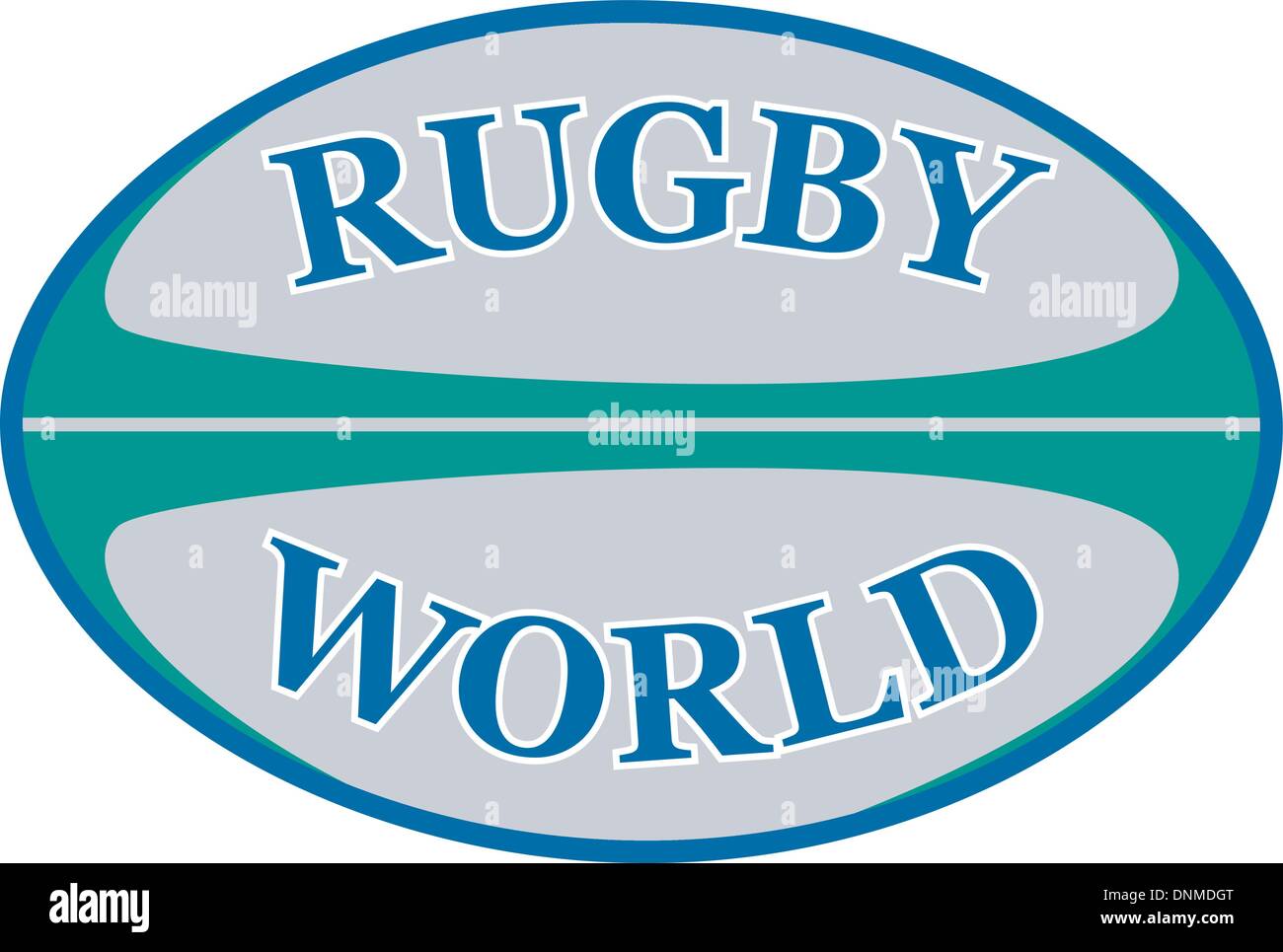 illustration of a rugby ball with words rugby world Stock Vector Image ...