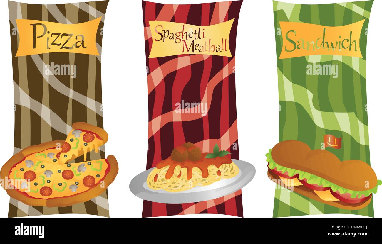 Template asian food menu Stock Vector Images - Alamy