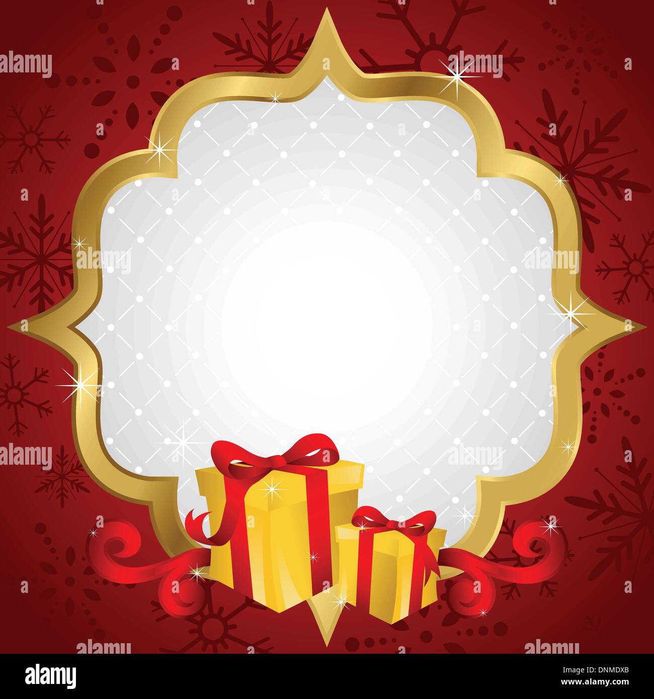A vector illustration of Christmas shopping background Stock Vector ...