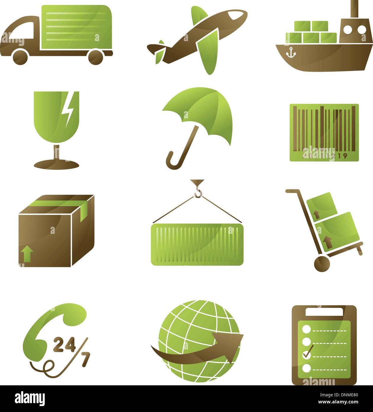 Shipping vector vectors hi-res stock photography and images - Alamy