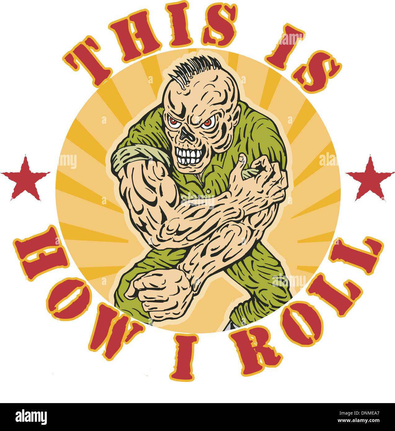 Punk vector vectors hi-res stock photography and images - Alamy