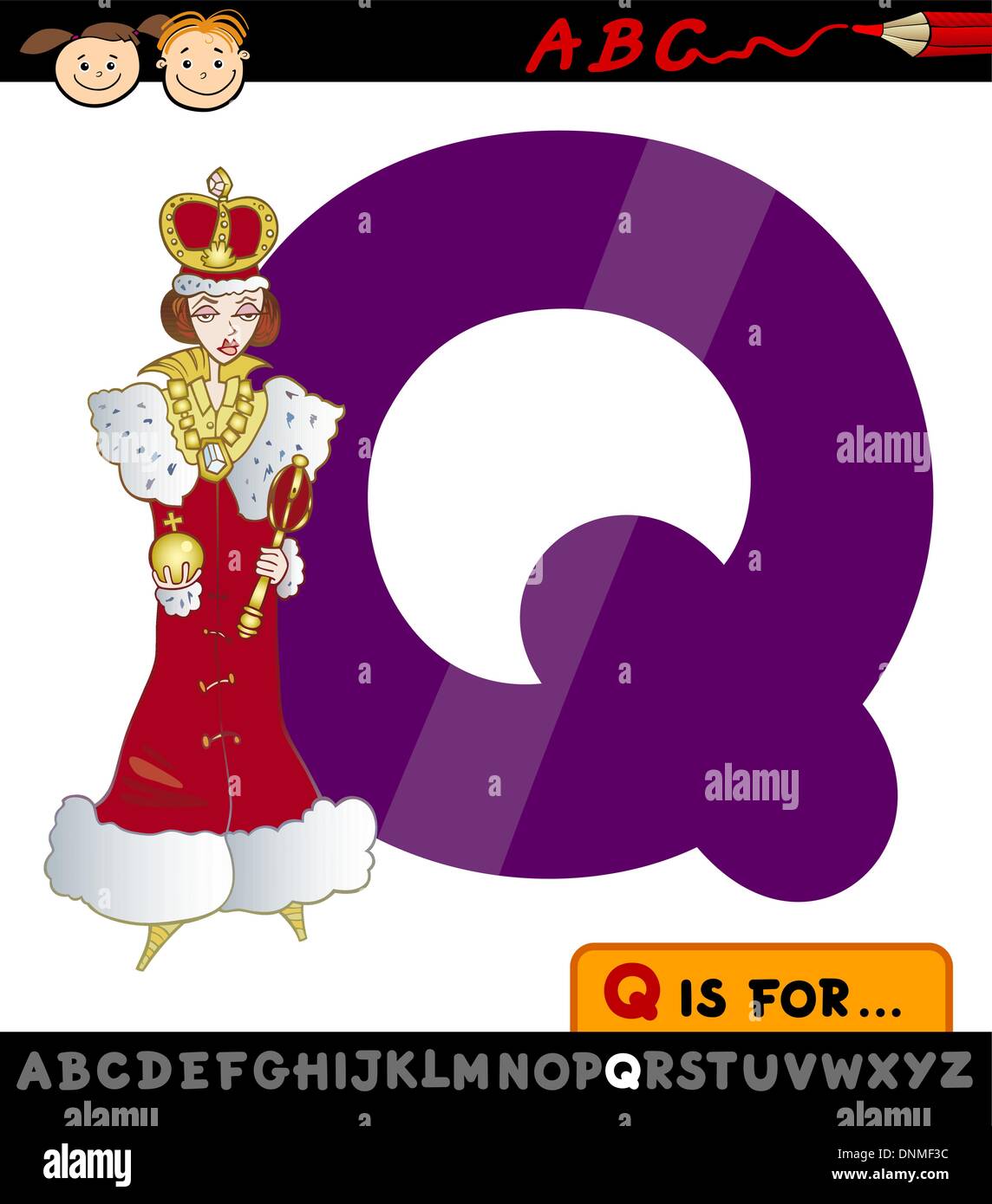 Letter from the queen Stock Vector Images - Alamy