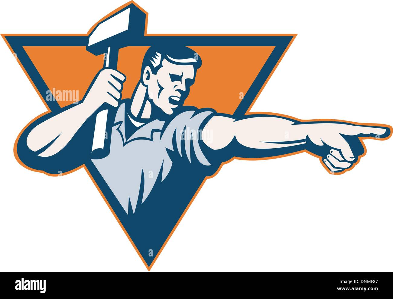 Hammer Vector Vectors Stock Photos & Hammer Vector Vectors Stock Images ...