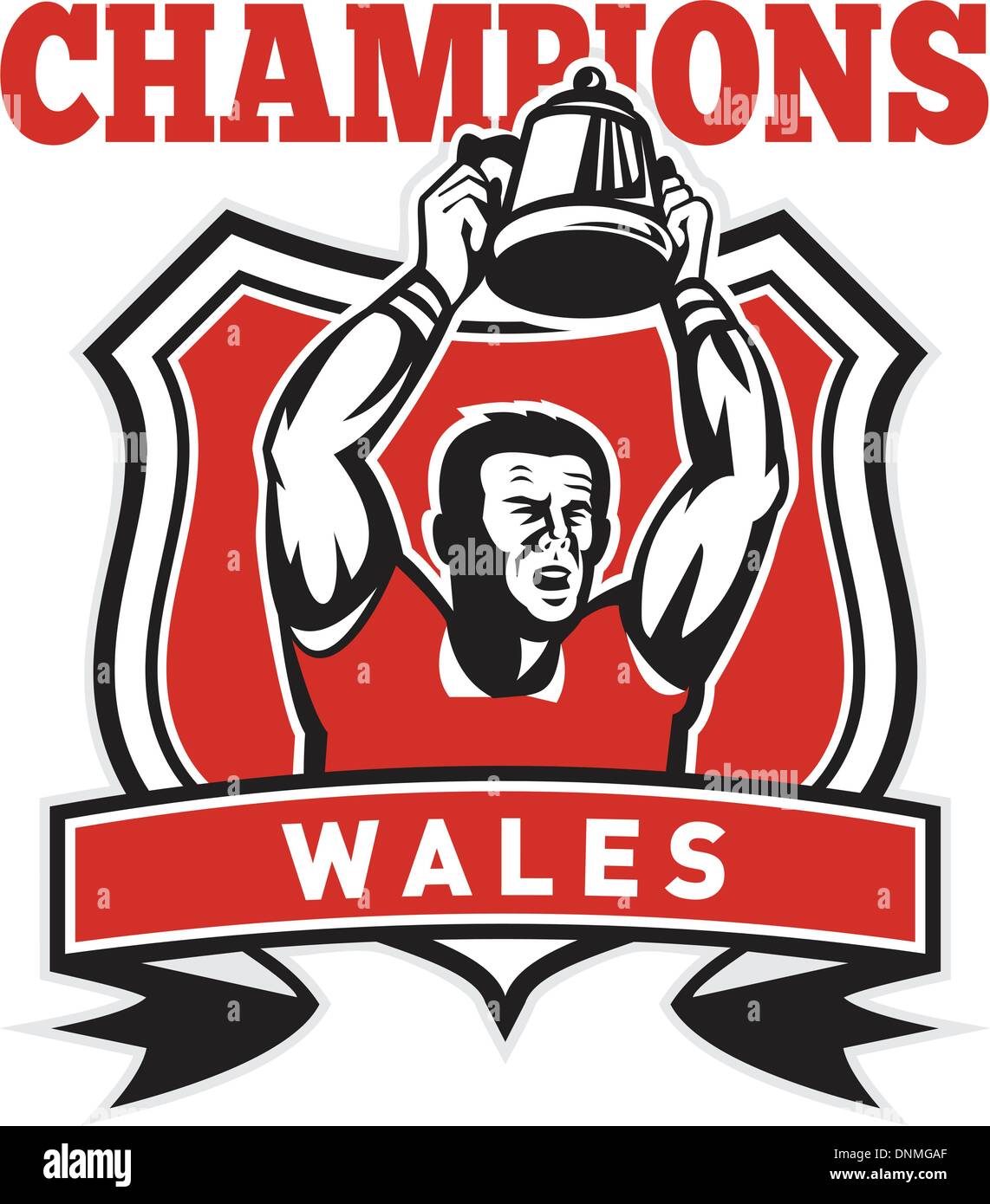 Welsh man Stock Vector Images - Alamy