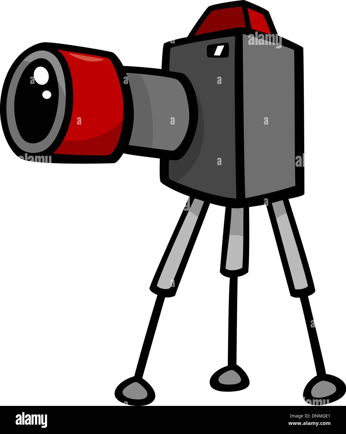 Cartoon Illustration of Photographic Camera Clip Art Stock Vector Image ...