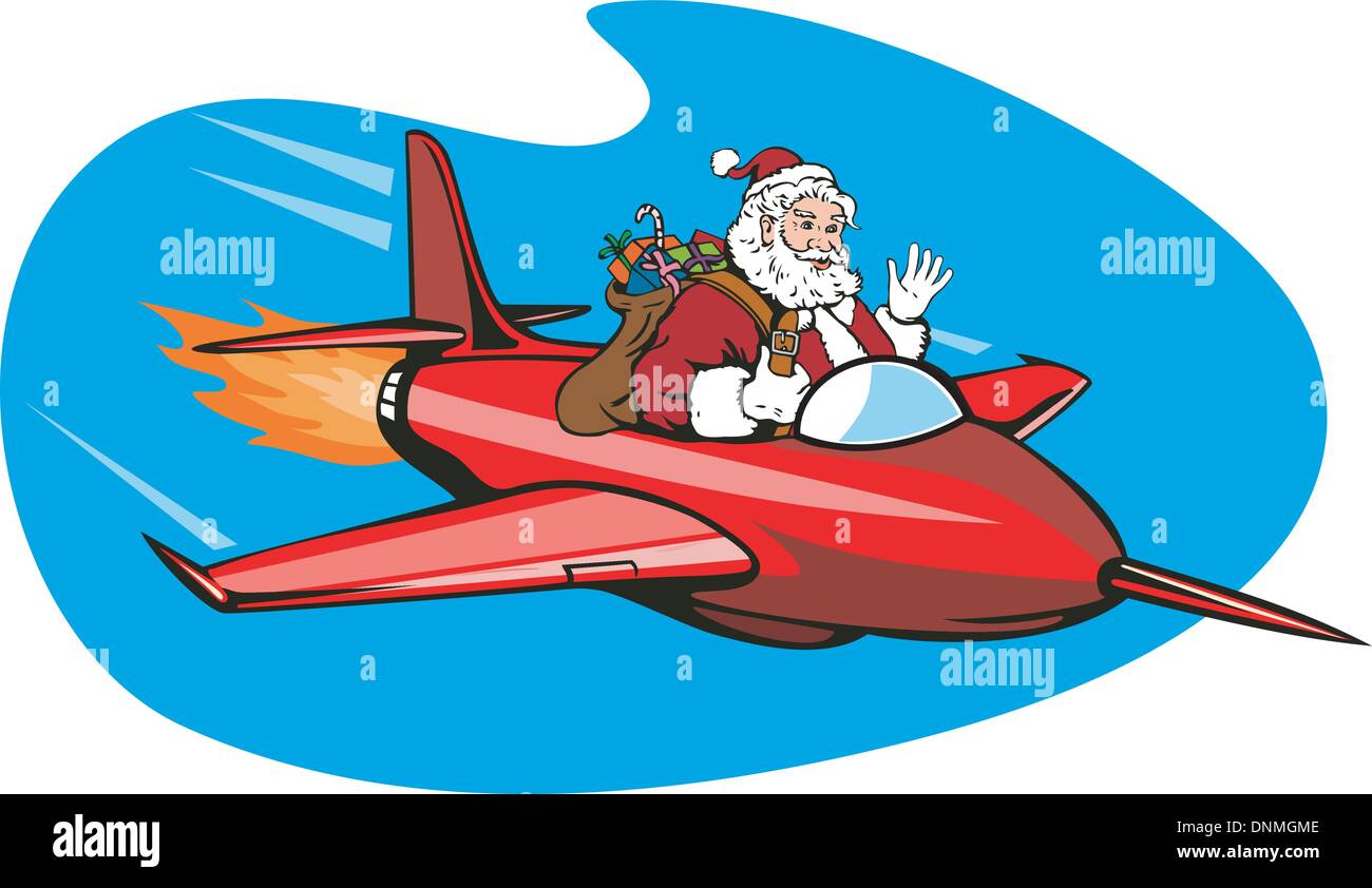 Illustration santa claus done in hi-res stock photography and images ...